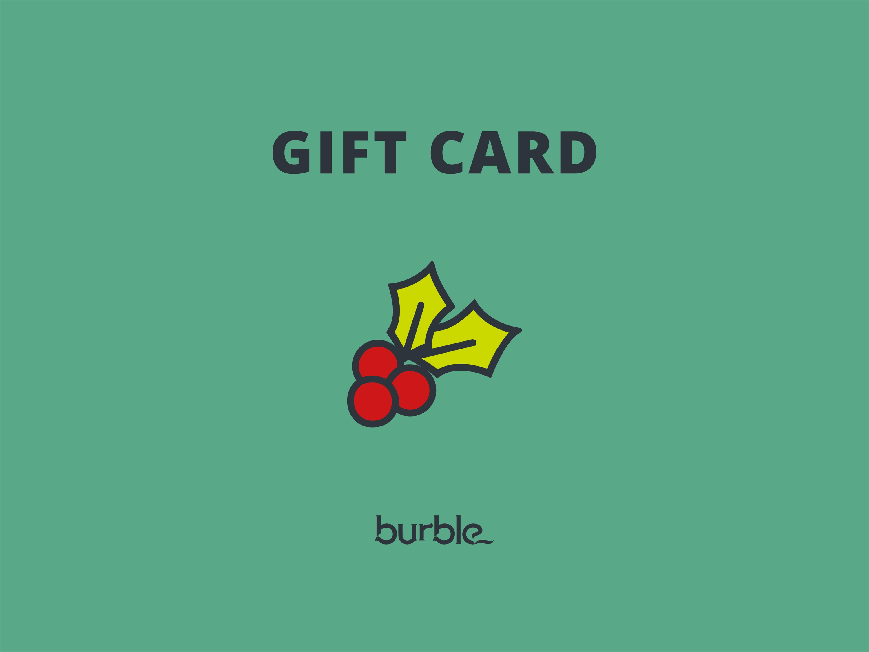 Burble - Gift Cards