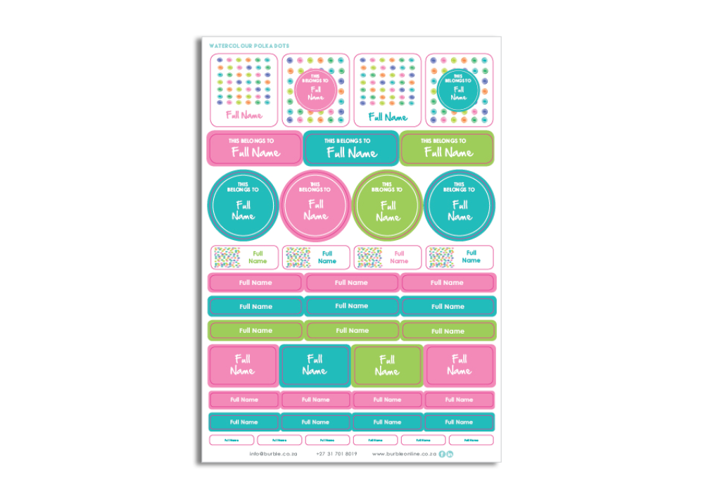 Burble - Multi-Purpose Sticker